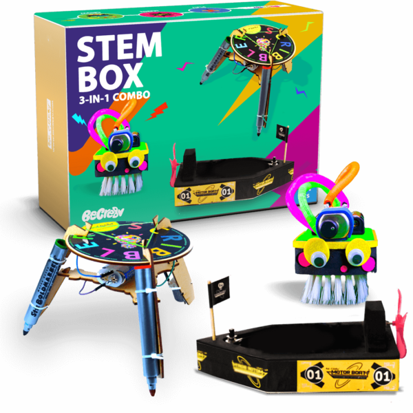 STEM Box | 3 in 1 Combo | | 8-12 years – Be Cre8v
