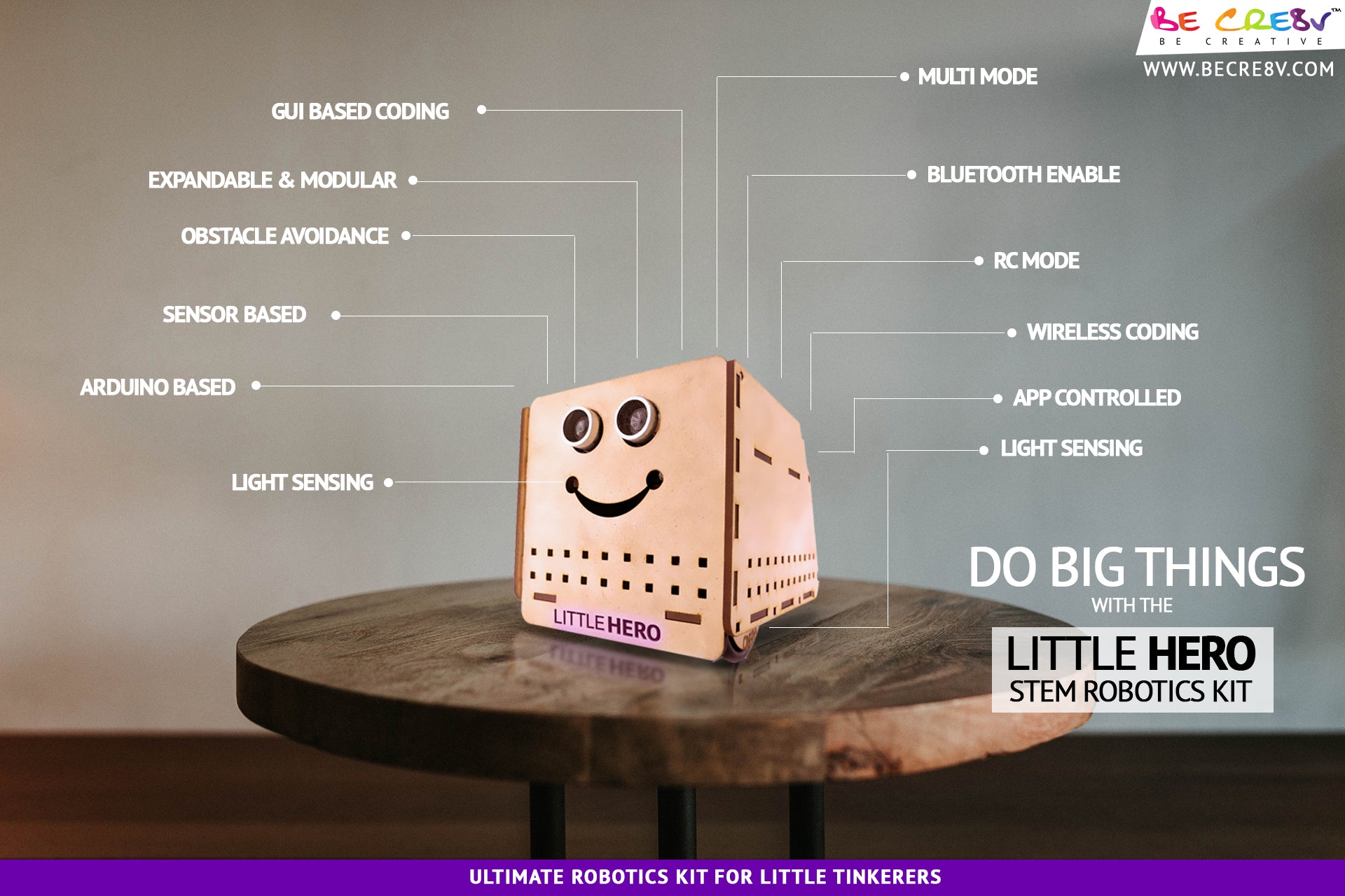 Little Hero | 8-14 years – Be Cre8v